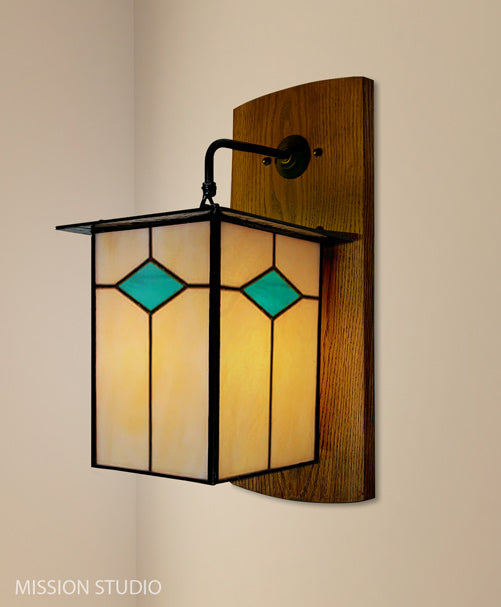 Large Craftsman Wall Sconce #108 | Mission Studio