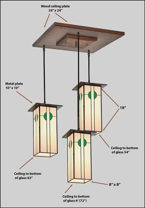 Craftsman-Mission Style Entryway Light #239 – Mission Studio