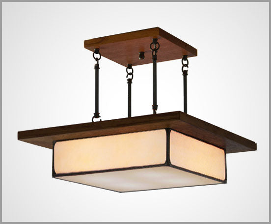 Arts and Crafts Style Light Fixture | Mission Studio