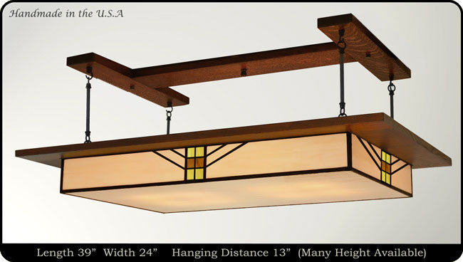 Prairie Light Fixture : American Made Prairie Style Lighting – Mission ...